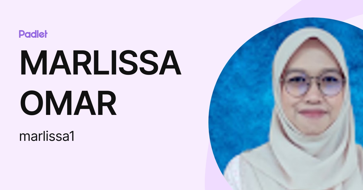 MARLISSA OMAR (marlissa1) profile | Padlet
