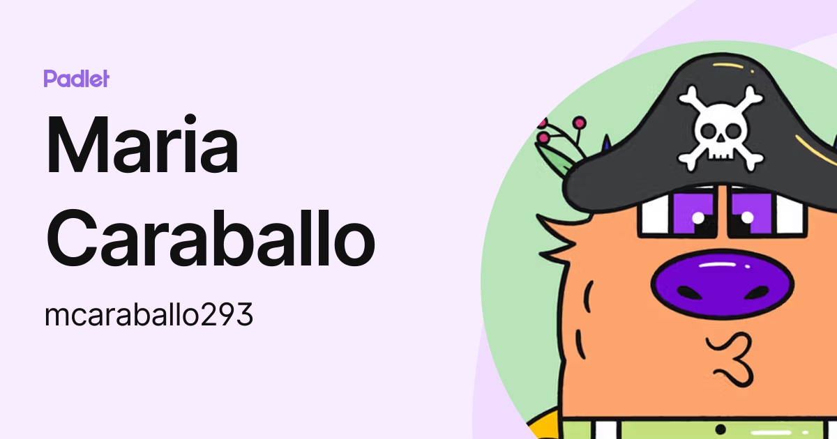 Maria Caraballo (mcaraballo293) profile | Padlet