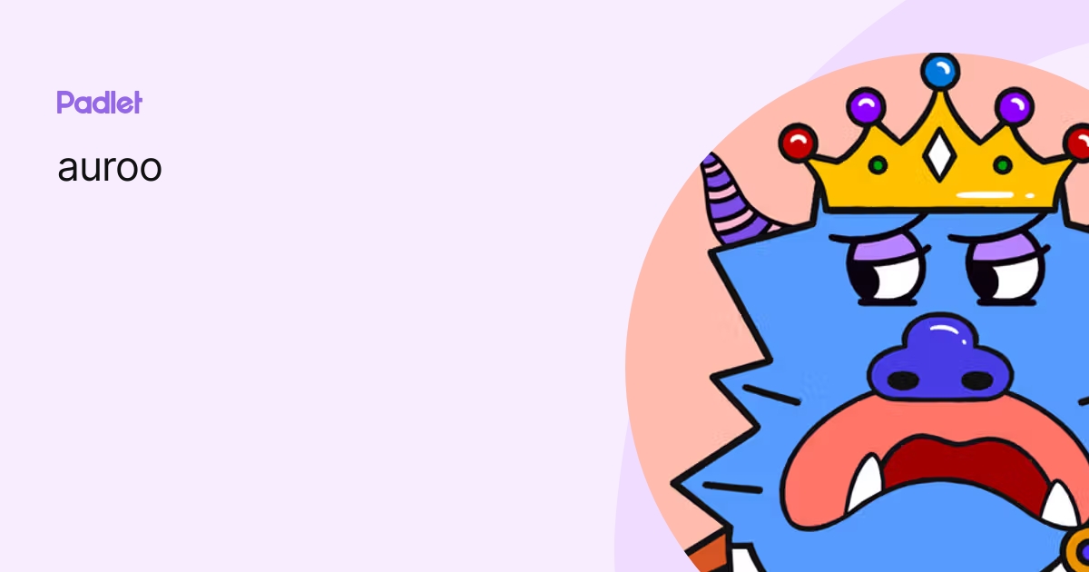 auroo profile | Padlet