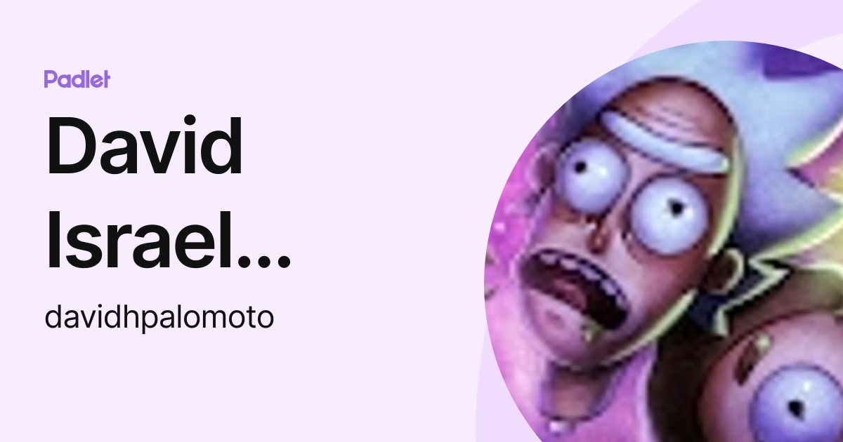 David Israel Toapanta Alomoto (davidhpalomoto) profile | Padlet