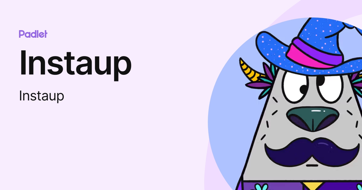 Instaup (Instaup) profile | Padlet