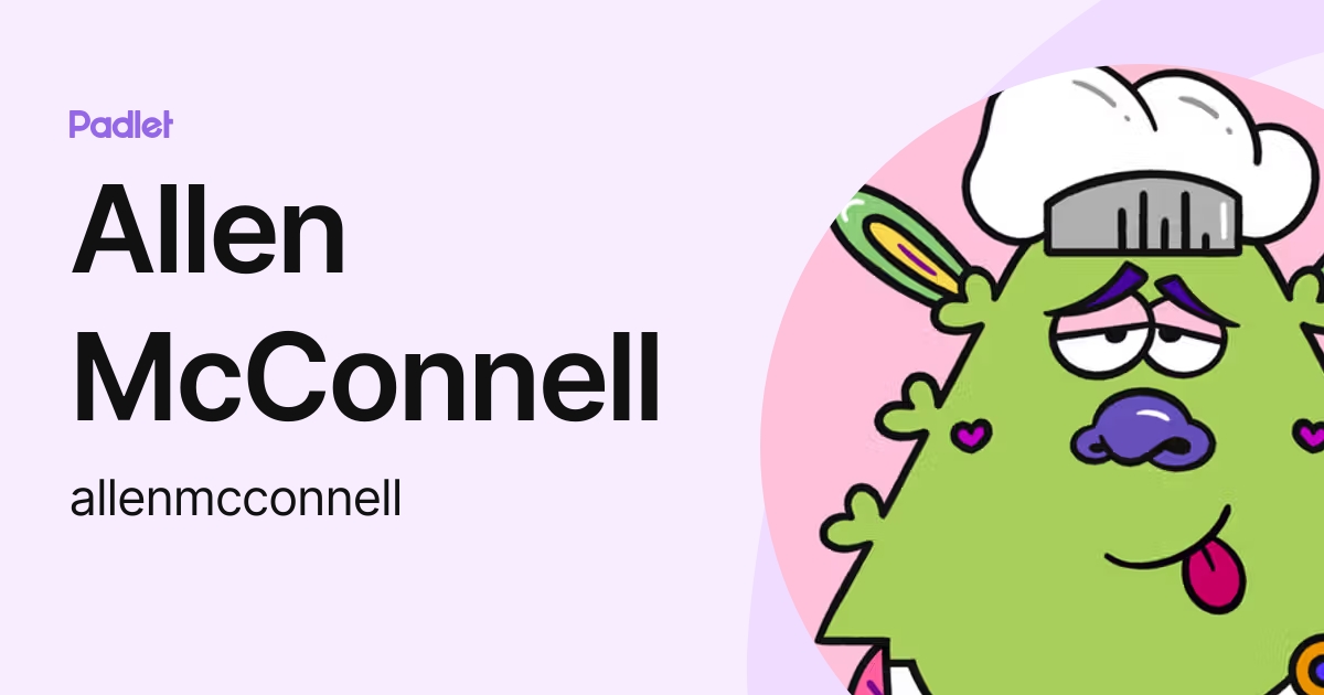 Allen McConnell (allenmcconnell) profile | Padlet