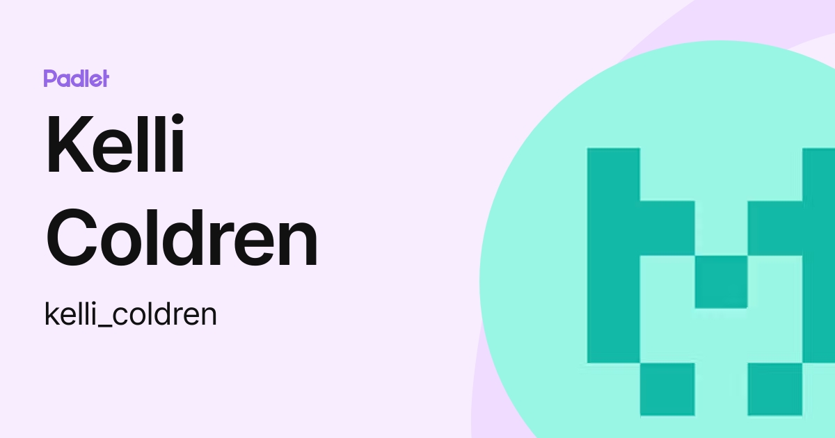 Kelli Coldren (kelli_coldren) profile | Padlet