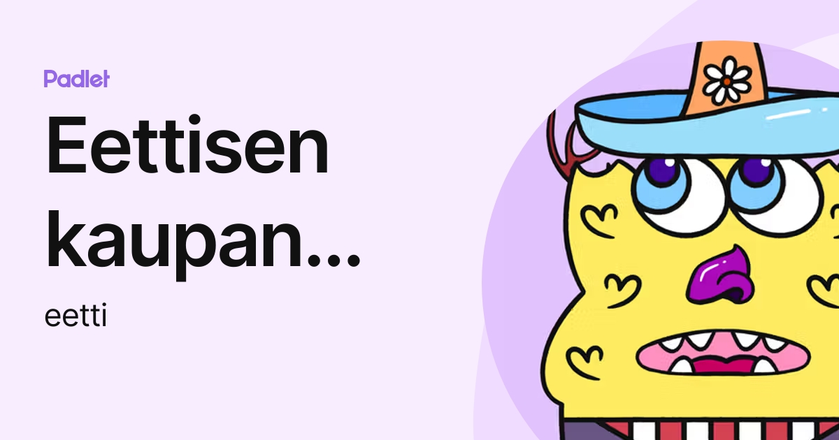 Eettisen kaupan puolesta ry (eetti) profile | Padlet