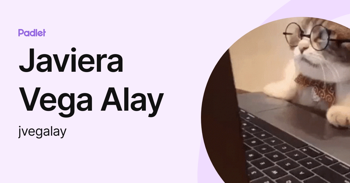 Javiera Vega Alay (jvegalay) profile | Padlet