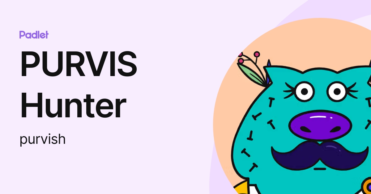 PURVIS Hunter (purvish) profile | Padlet