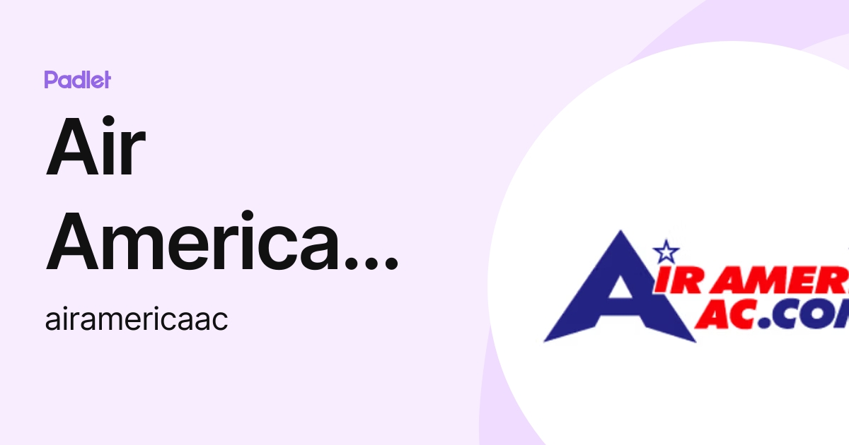 Air America Air Conditioning, Plumbing & Electrical (airamericaac ...