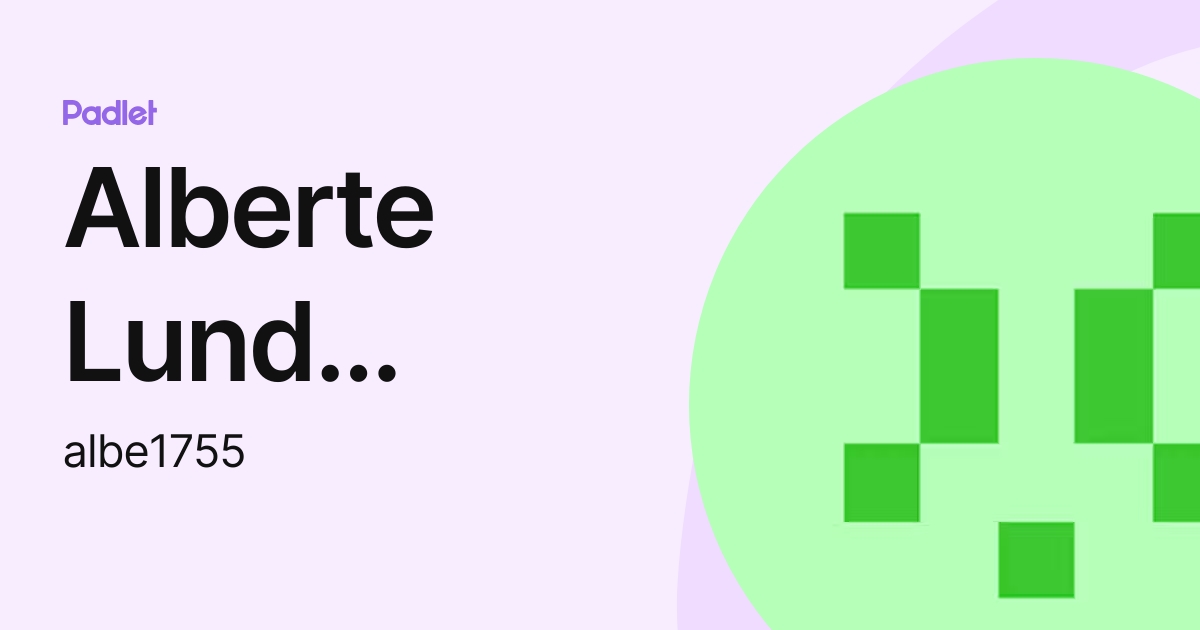 Alberte Lund Hansen 7A Tarup Skole (albe1755) profile | Padlet