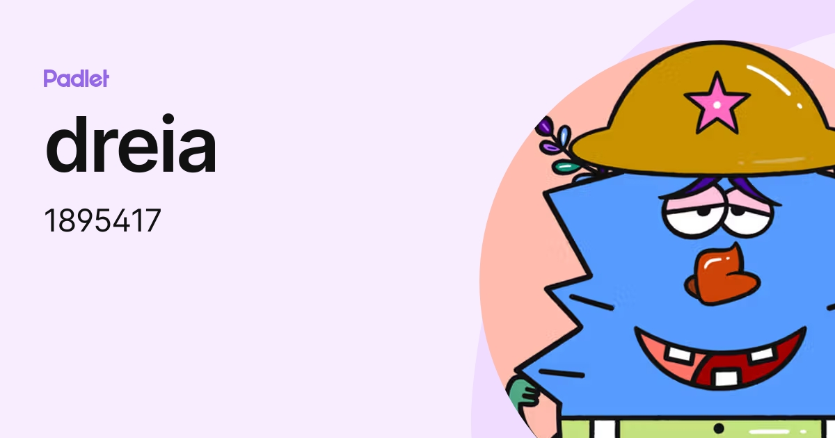 dreia (1895417) profile | Padlet