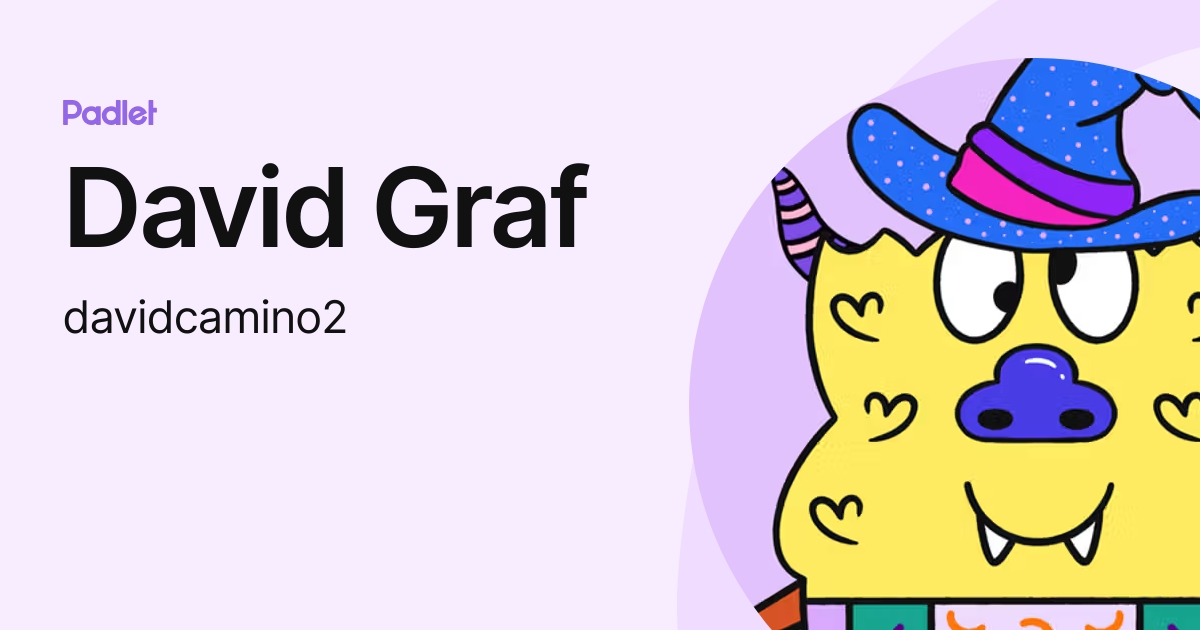 David Graf (davidcamino2) profile | Padlet