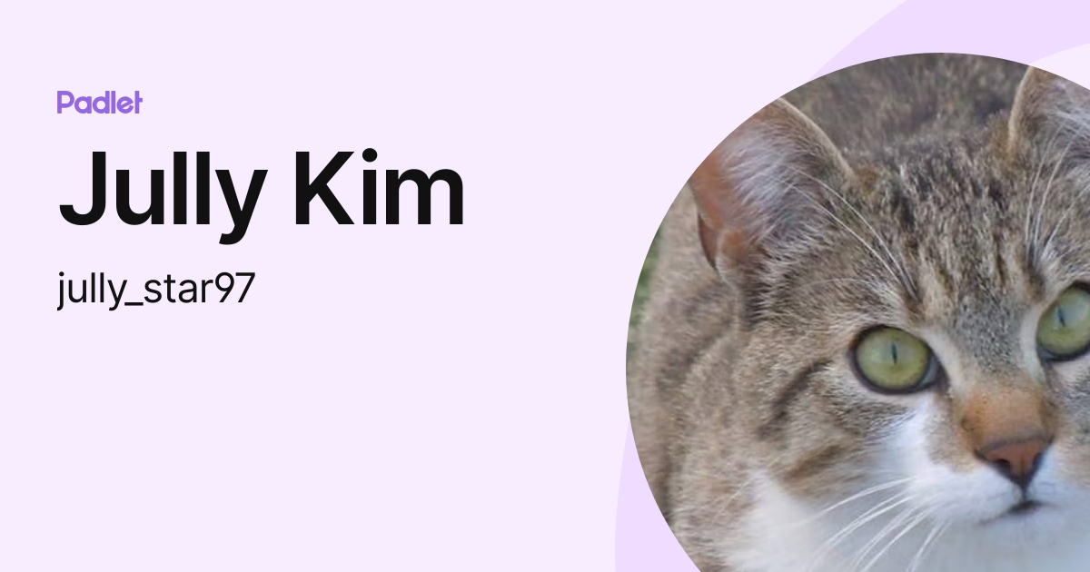 Jully Kim (jully_star97) profile | Padlet