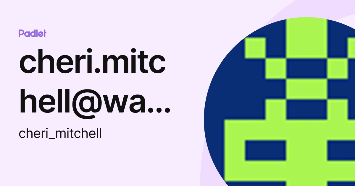 cheri.mitchell@wasatch.edu (cheri_mitchell) profile | Padlet