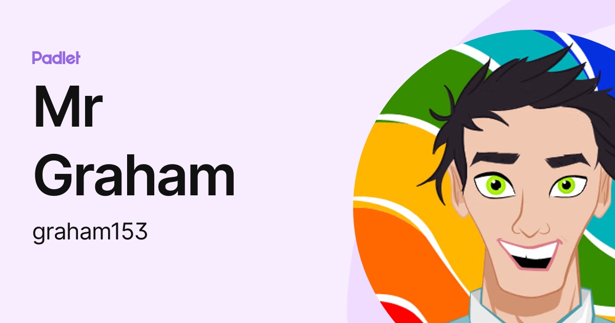 Mr Graham (graham153) profile | Padlet