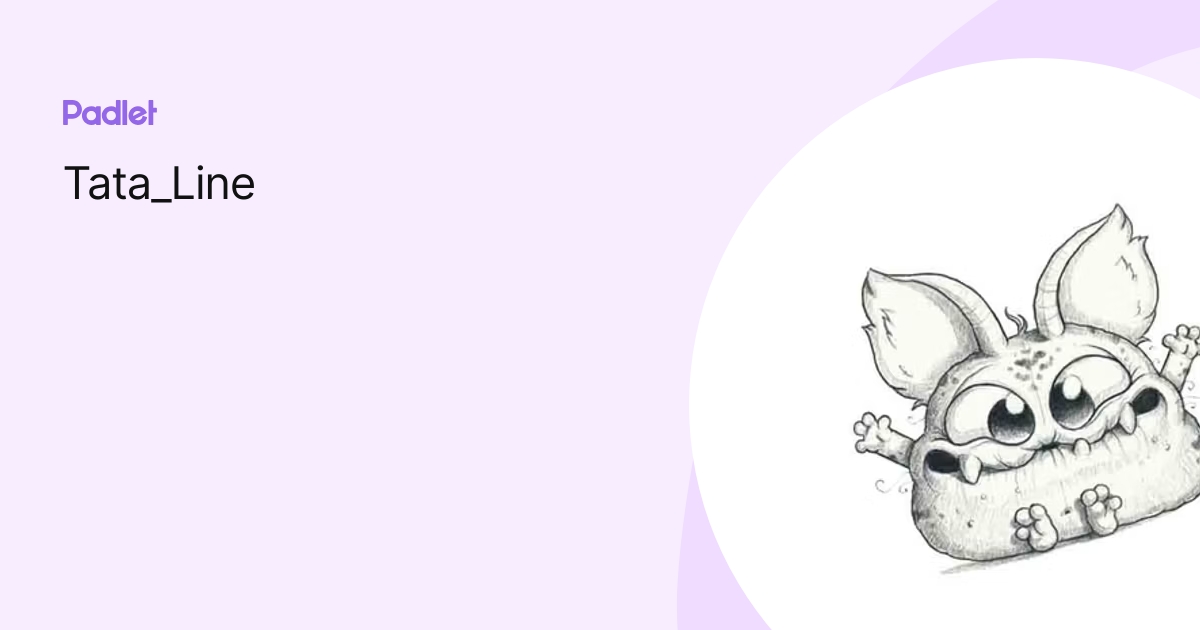 Tata_Line profile | Padlet