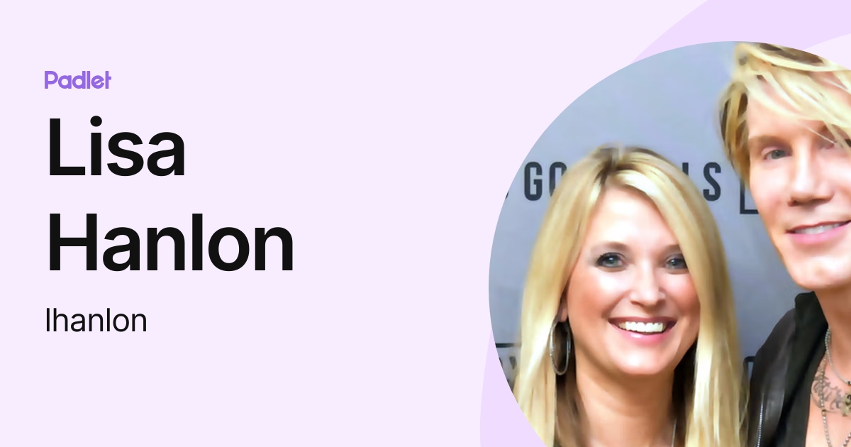 Lisa Hanlon (lhanlon) profile | Padlet