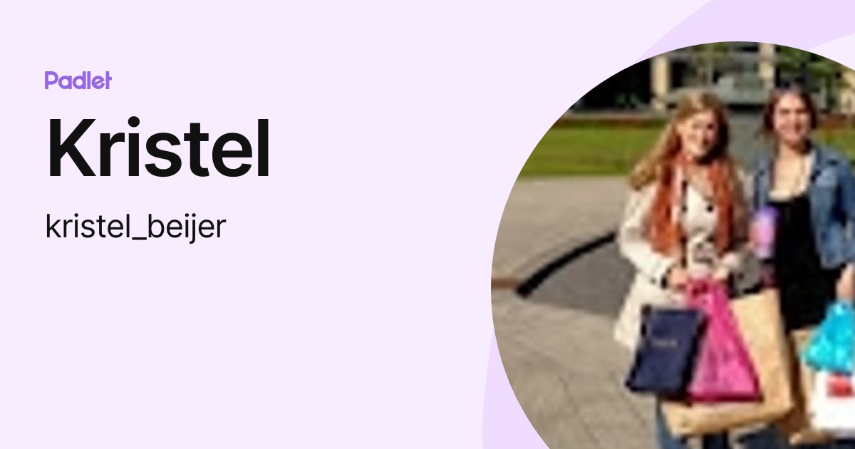 Kristel (kristel_beijer) profile | Padlet