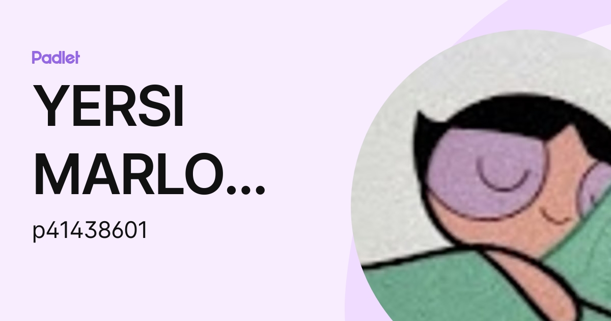 YERSI MARLOW PEREA TARAZONA (p41438601) perfil | Padlet