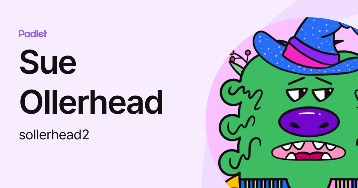Sue Ollerhead (sollerhead2) profile | Padlet