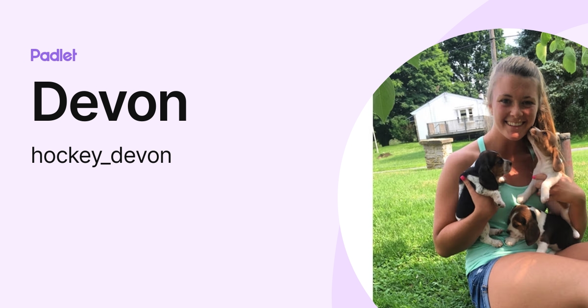 Devon (hockey_devon) profile | Padlet