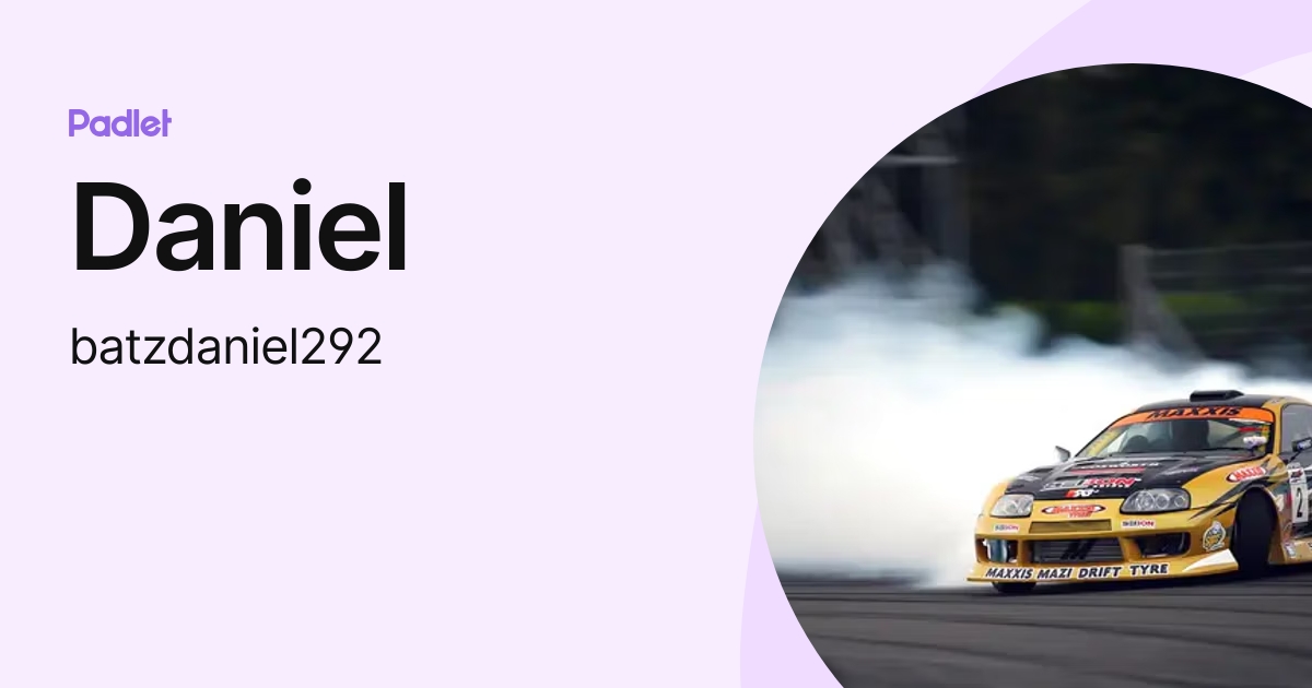 Daniel (batzdaniel292) perfil | Padlet