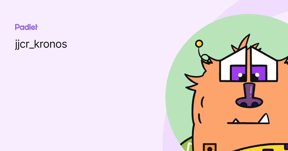 jjcr_kronos profile | Padlet