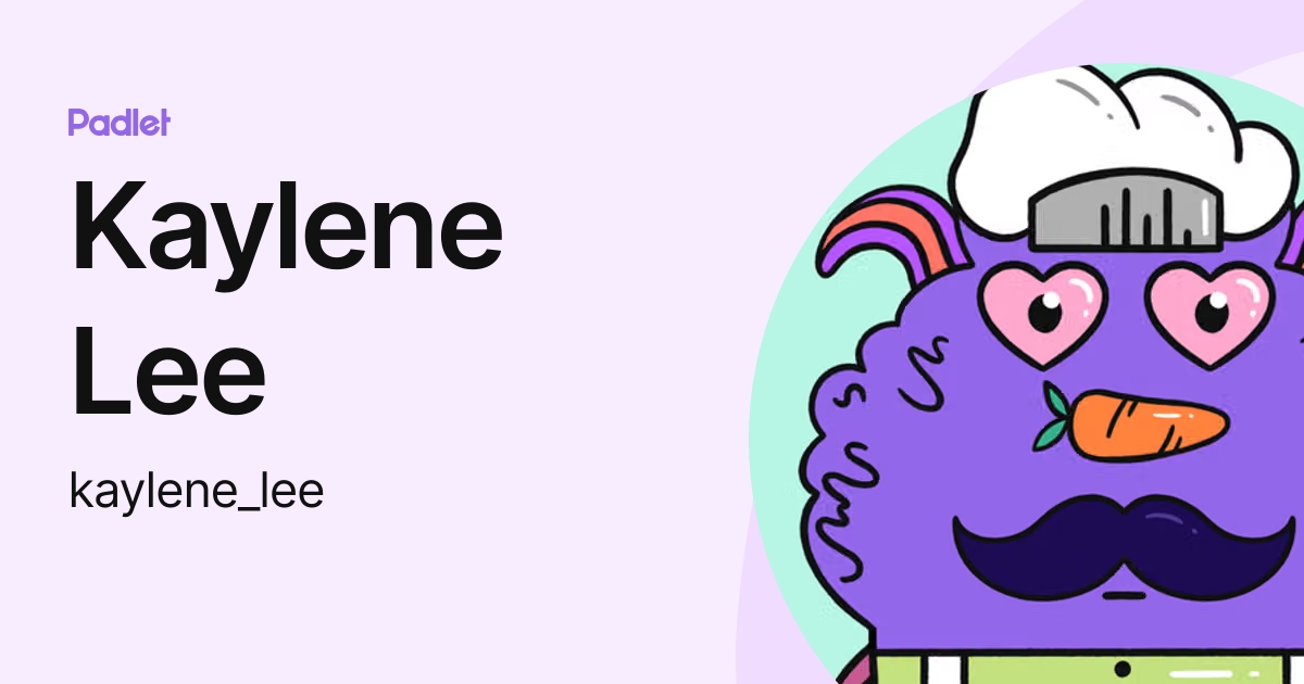 Kaylene Lee Kaylene Lee Profile Padlet