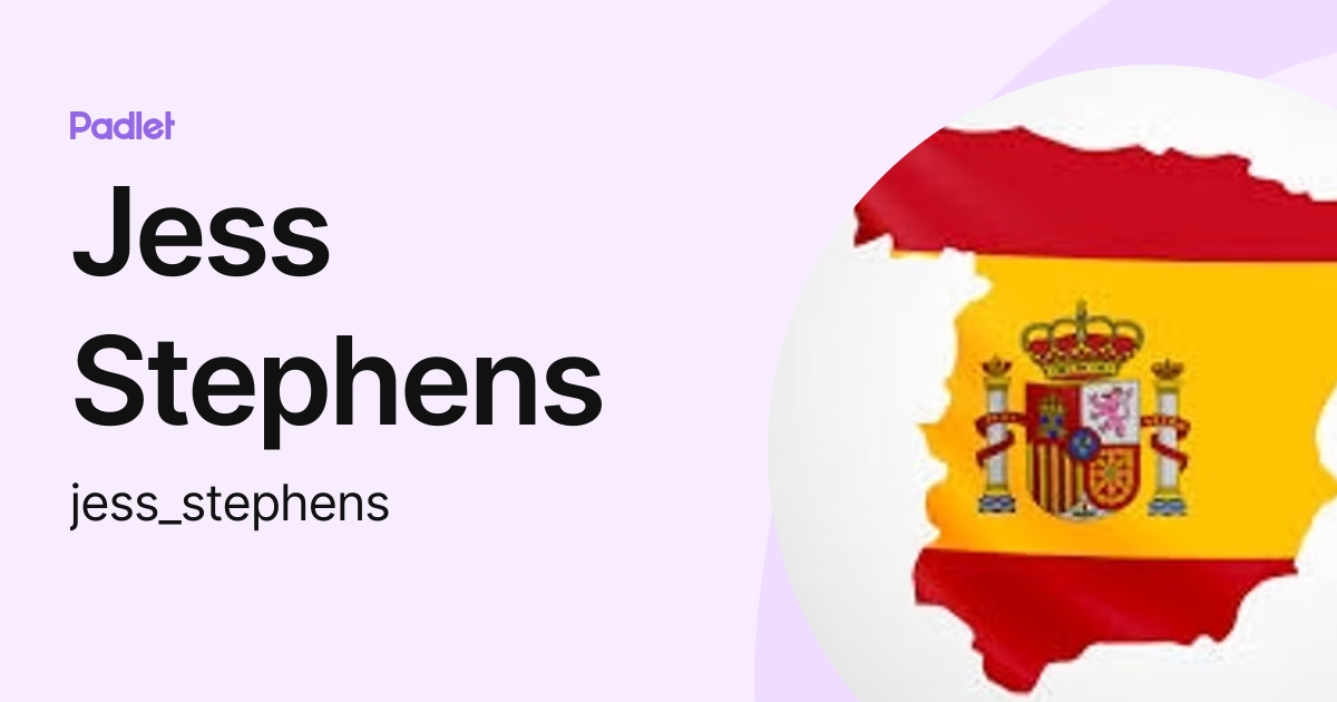 Jess Stephens (jess_stephens) profile | Padlet