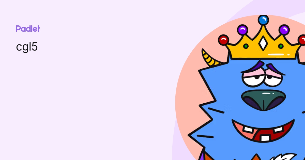 cgl5 perfil | Padlet