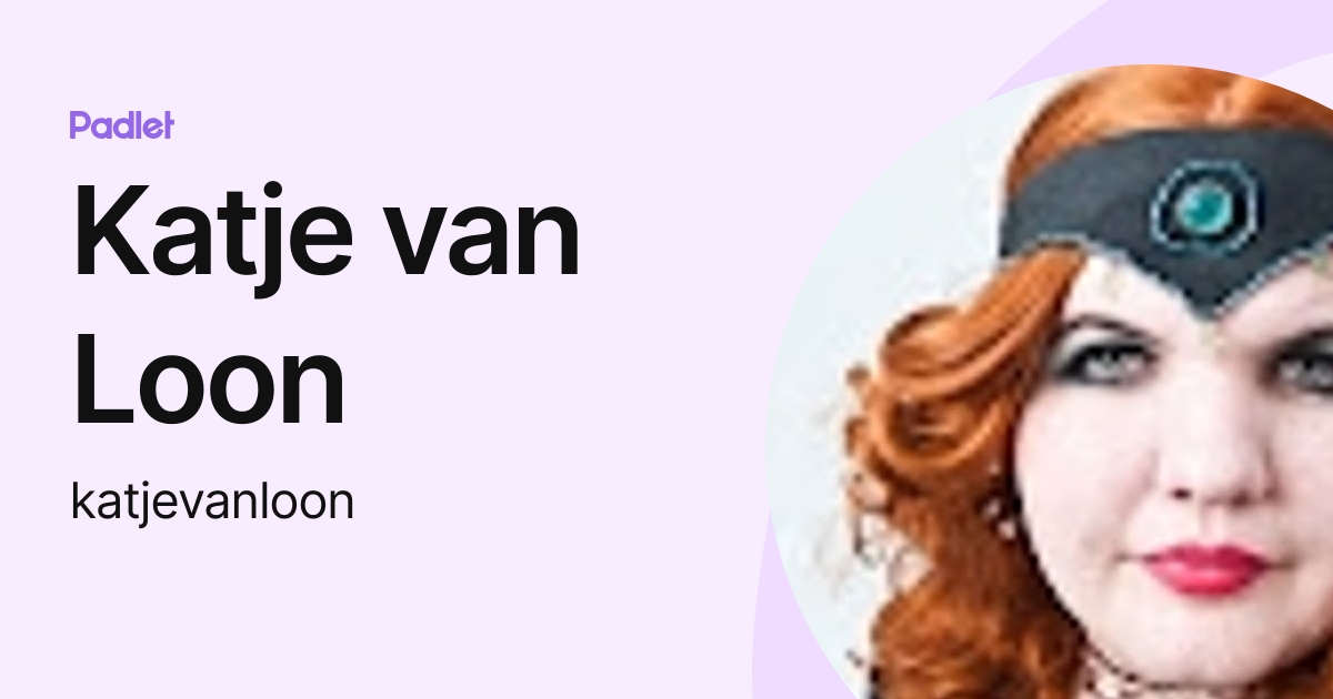 Katje van Loon (katjevanloon) profile | Padlet