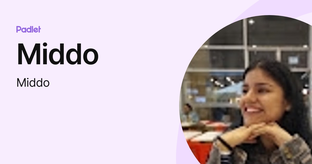 Middo (Middo) profile | Padlet