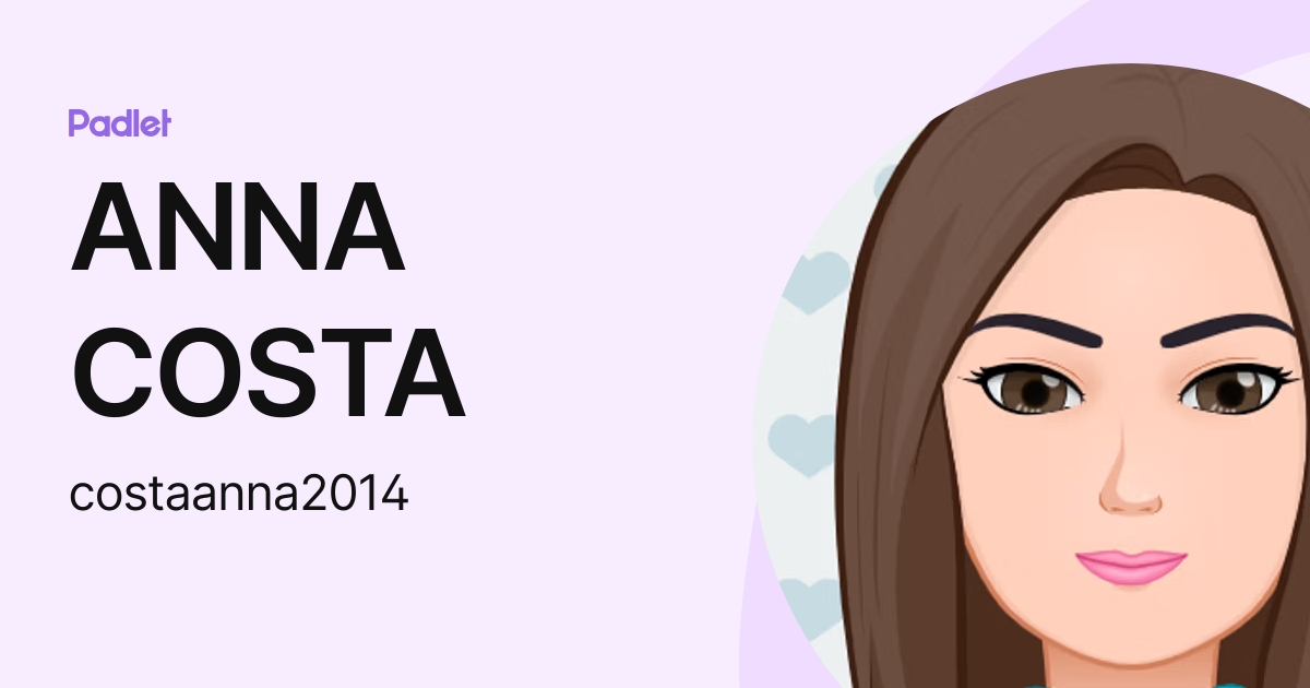 ANNA COSTA (costaanna2014) profile | Padlet