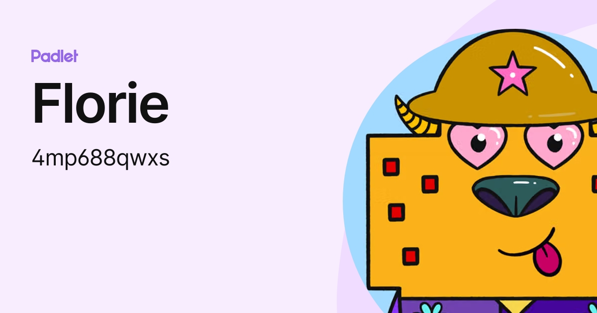 Florie 4mp688qwxs Profile Padlet