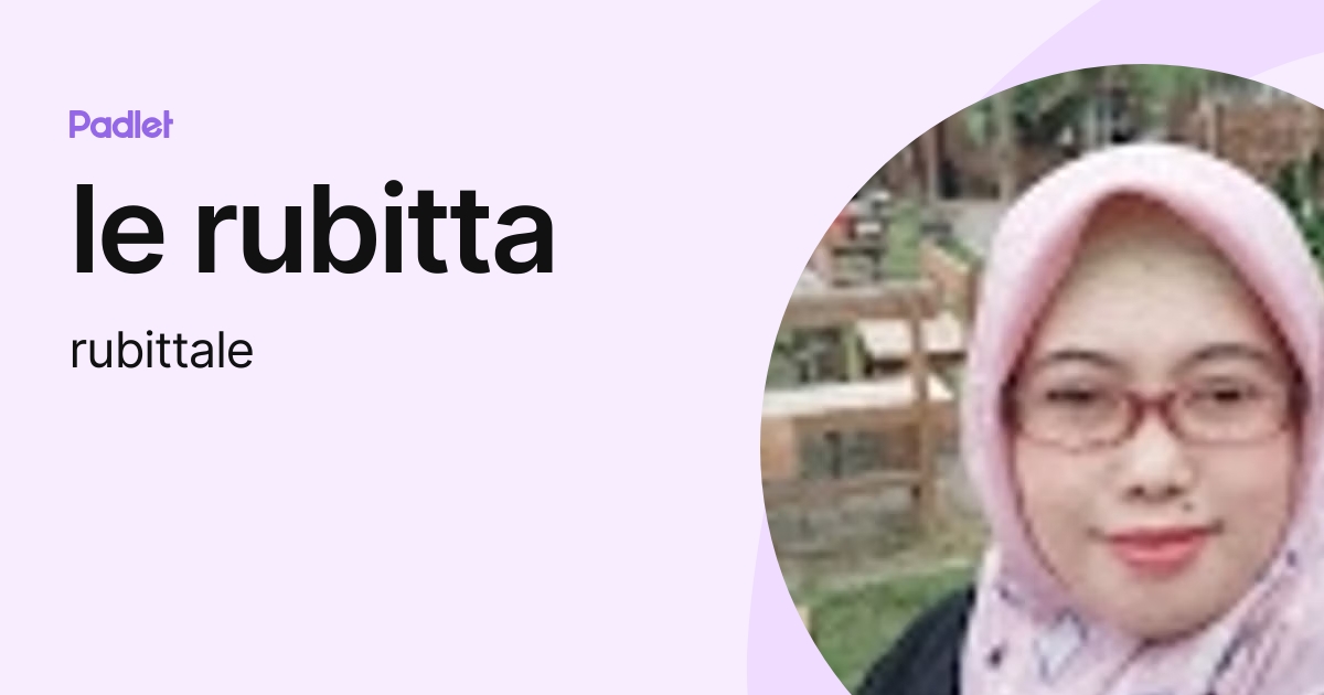 le rubitta (rubittale) profile | Padlet