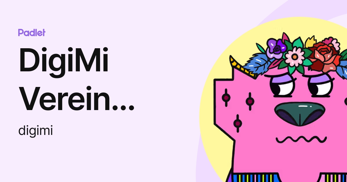 DigiMi Verein Piramidops (digimi) profile | Padlet