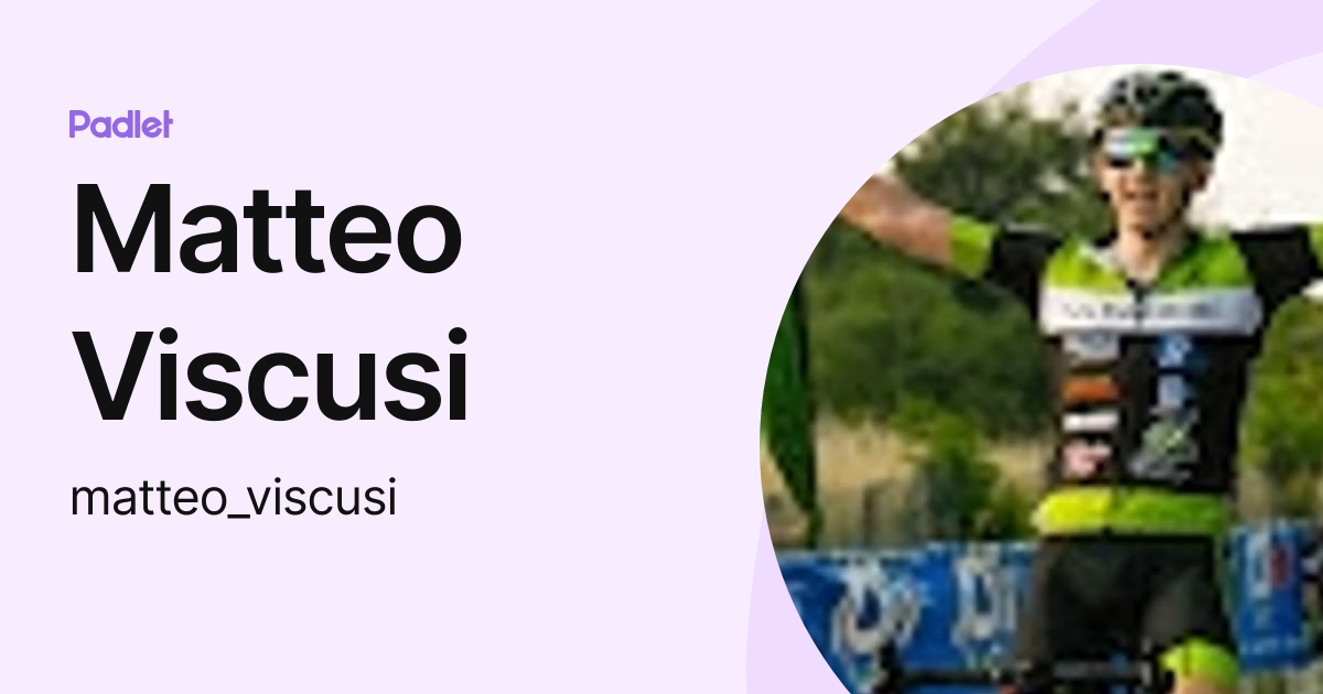 Matteo Viscusi (matteo_viscusi) profile | Padlet