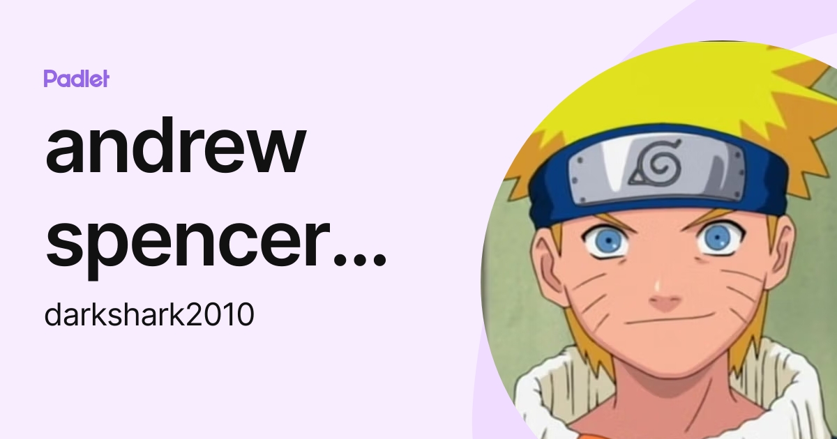 andrew spencer among us yo (darkshark2010) profile | Padlet