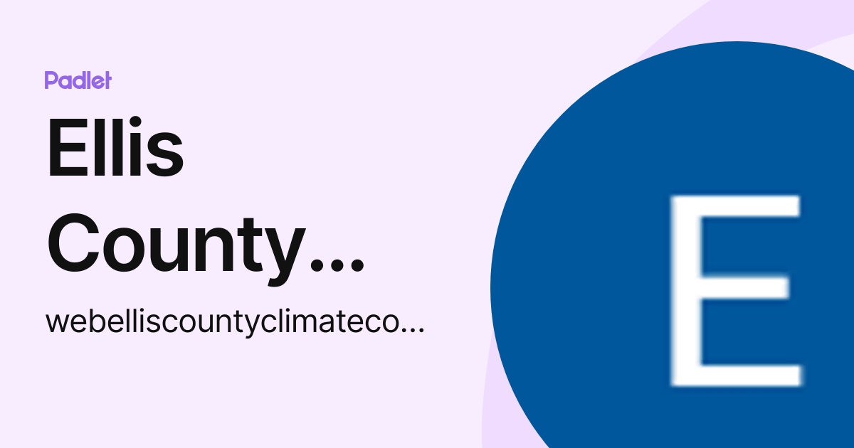 Ellis County Climate Control (webelliscountyclimatecontrol) profile ...