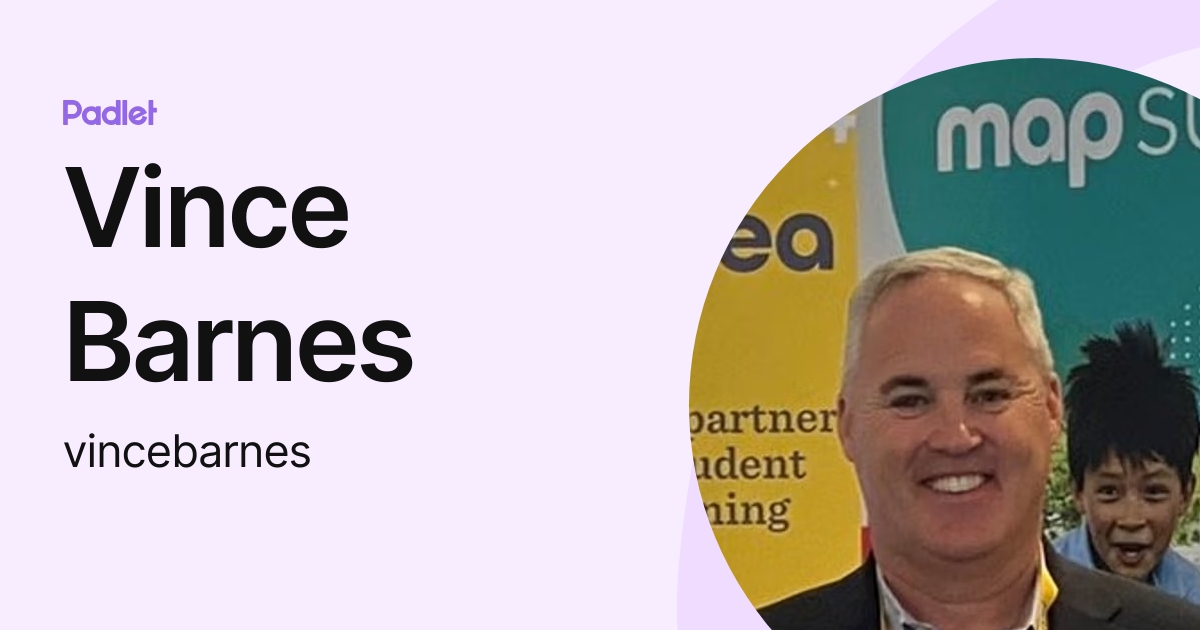 Vince Barnes (vincebarnes) profile | Padlet