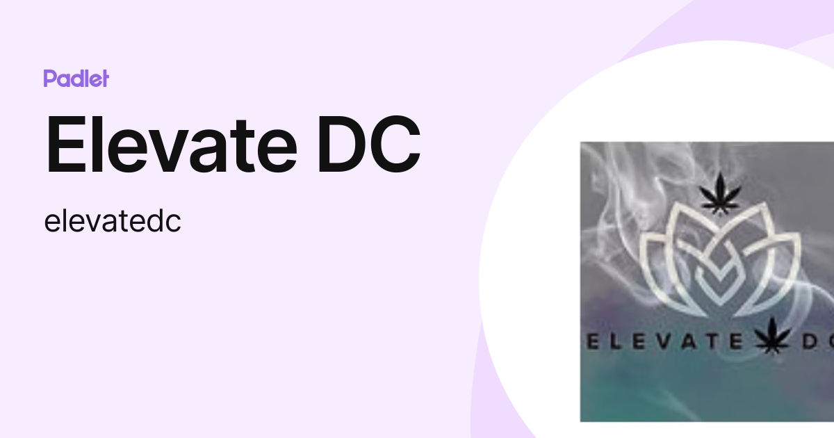 Elevate DC (elevatedc) profile | Padlet