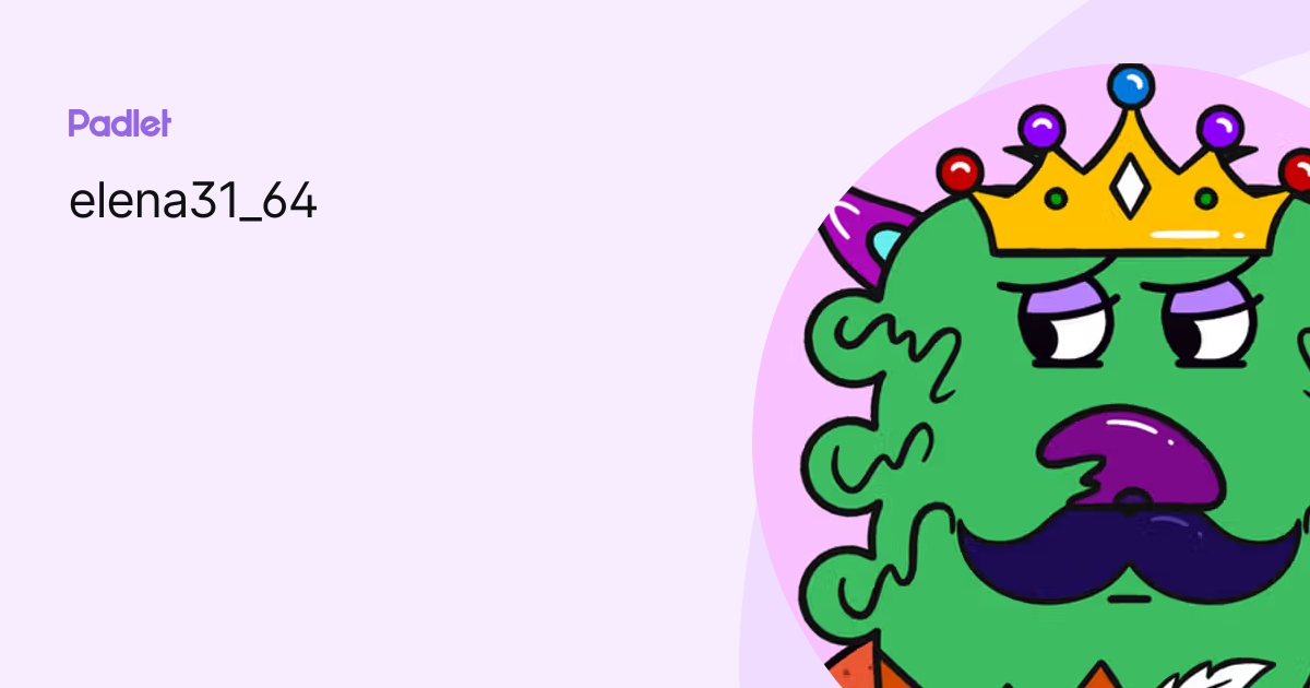 elena31_64 profile | Padlet