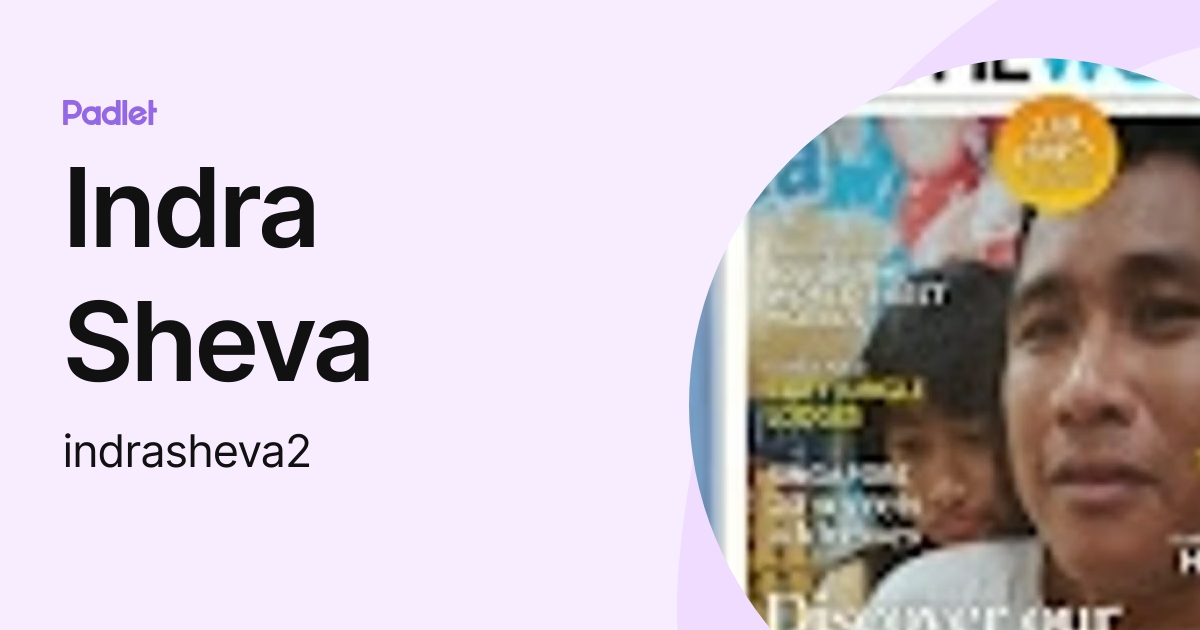 Indra Sheva (indrasheva2) profile | Padlet