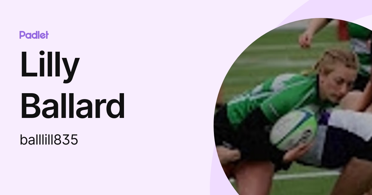 Lilly Ballard (balllill835) profile | Padlet