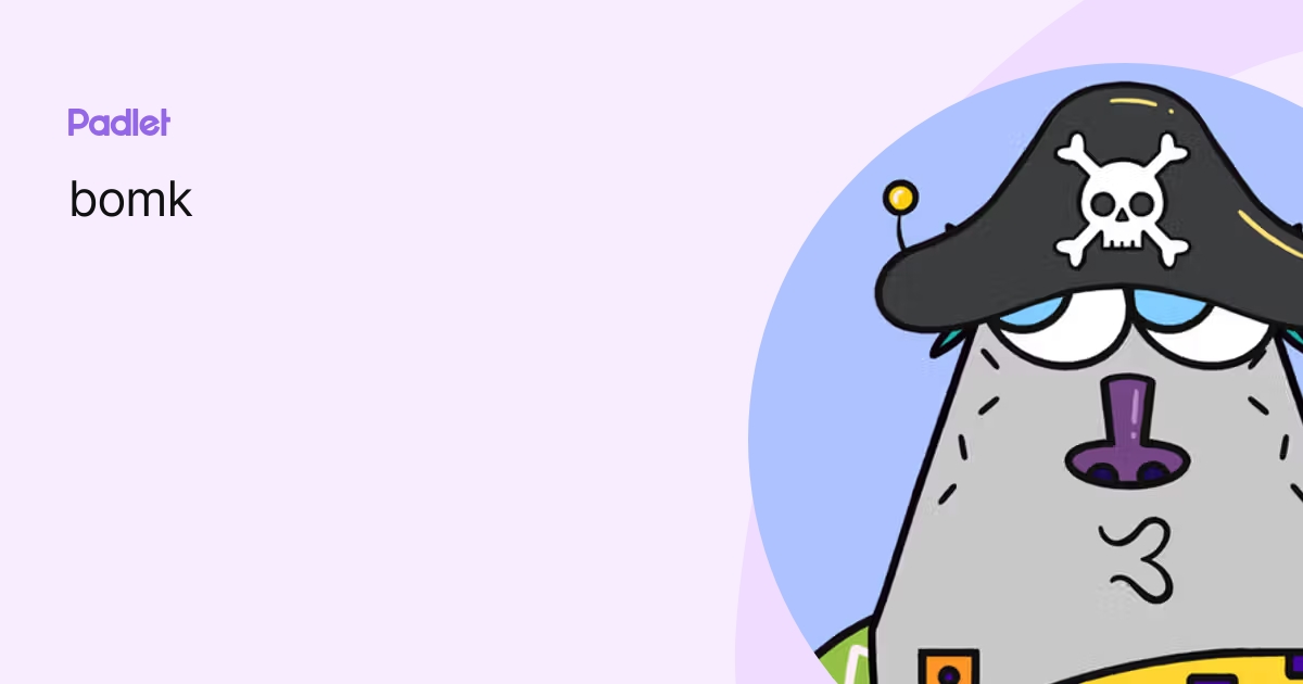 Bomk Profile Padlet