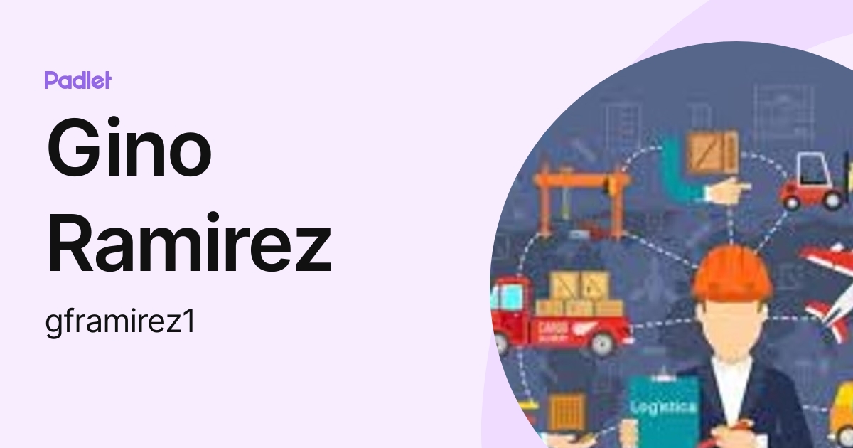 Gino Ramirez (gframirez1) profile | Padlet
