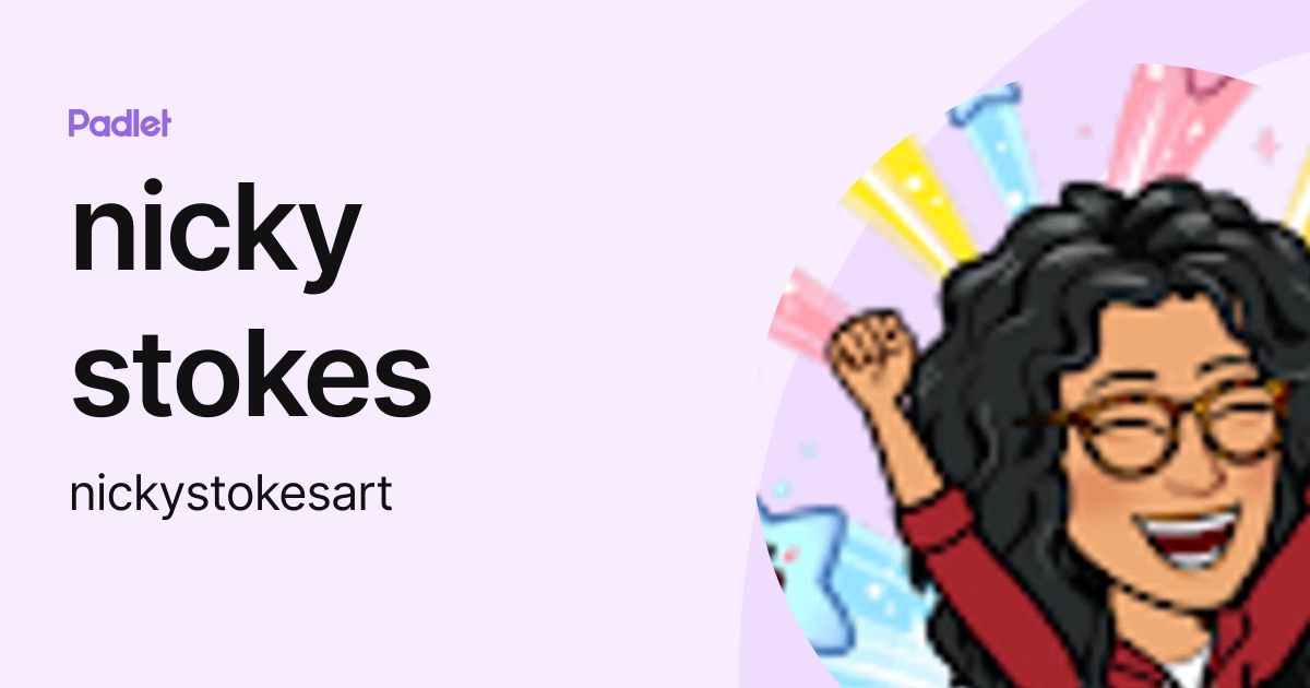 nicky stokes (nickystokesart) profile | Padlet