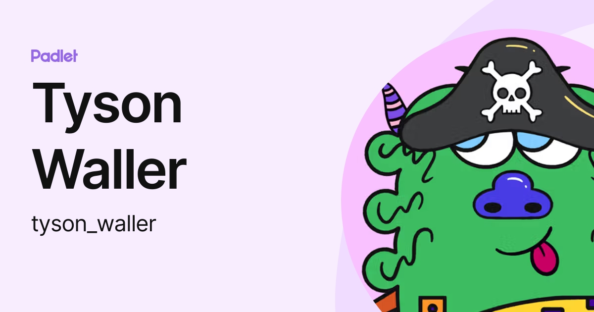 Tyson Waller (tyson_waller) profile | Padlet