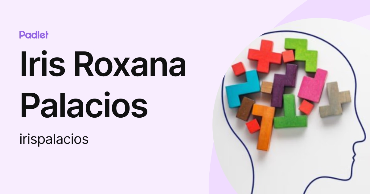 Iris Roxana Palacios (irispalacios) profile | Padlet