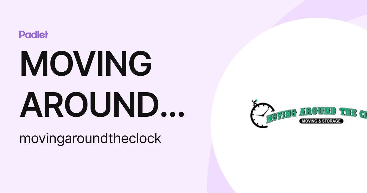 MOVING AROUND THE CLOCK (movingaroundtheclock) profile | Padlet