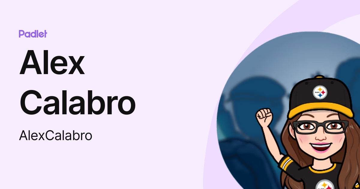 Alex Calabro (AlexCalabro) profile | Padlet