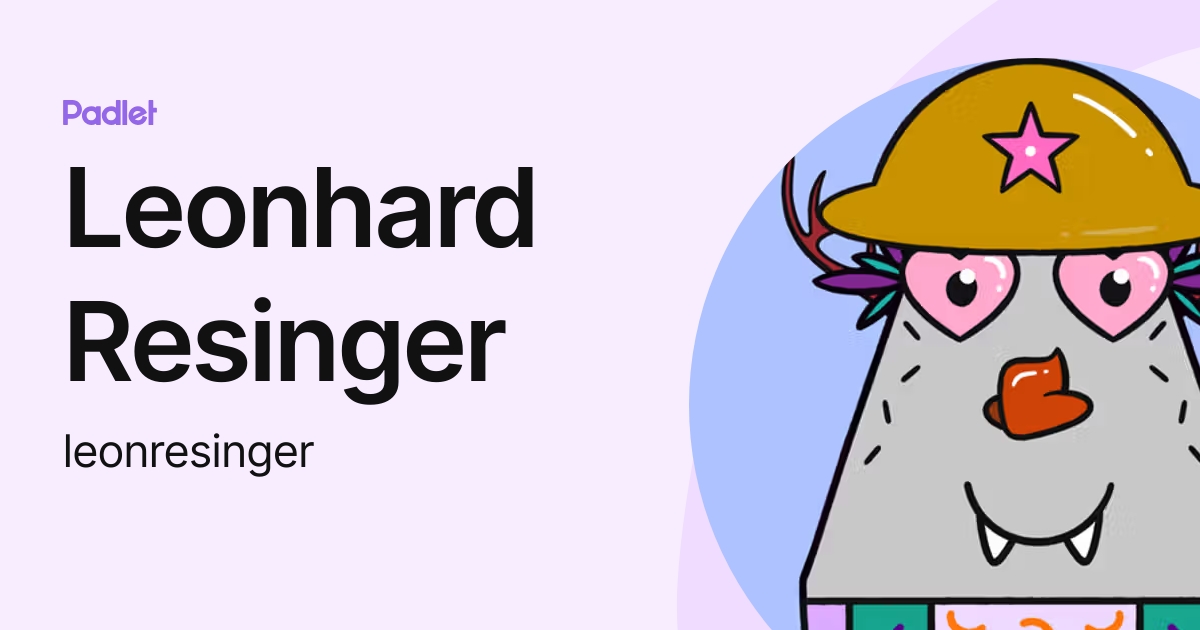 Leonhard Resinger (leonresinger) profile | Padlet